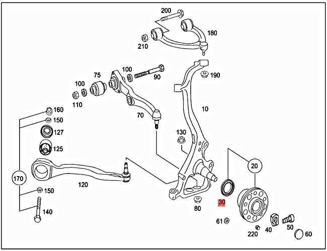 Genuine MERCEDES BBDC C216 C218 C219 R230 Sealing ring 0259971647 | eBay