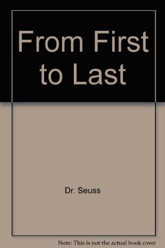 From First to Last - Hardcover By Dr Seuss - GOOD | eBay