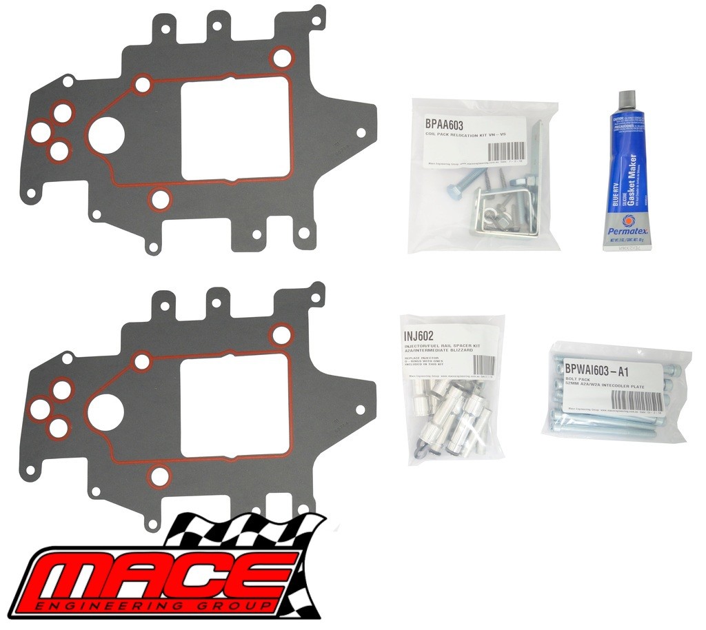 AIR TO AIR (A2A) INTERCOOLER FITMENT KIT FOR HOLDEN CALAIS VS L67 S/C 3 ...