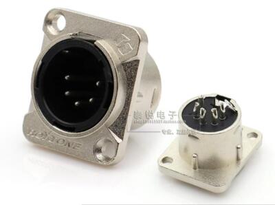 ROXTONE D Type RCA 5 Pins Male Socket RX5MD-NT DMX Balanced for 86 ...