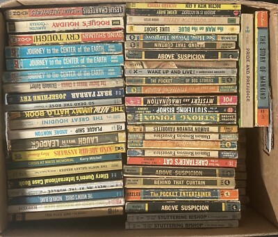 Lot of 98 Vintage Mystery Murder Sci-Fi GGA Pulp Paperbacks GD/VG | eBay