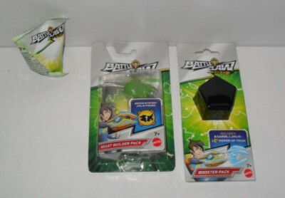 MATTEL BATTLE CLAW ACTION PACKED GAME BEAST BUILDER PACK,BOOSTER LOT OF ...