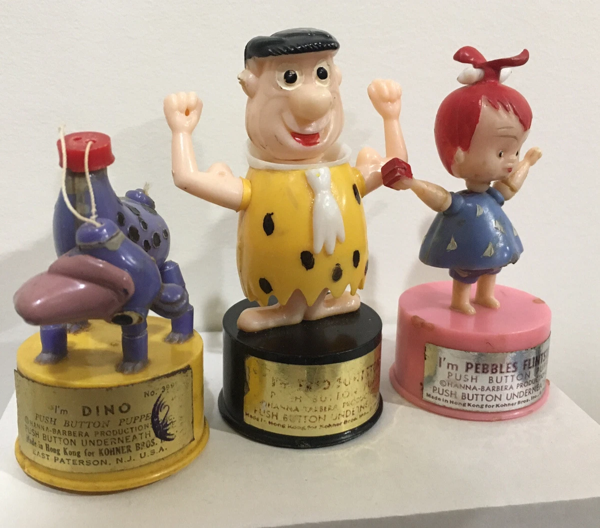 Hanna Barbera Push Puppets