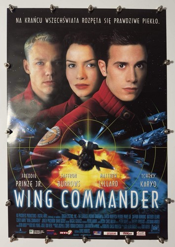 Wing Commander - Original Movie Poster - 1999 - Rolled SS | eBay