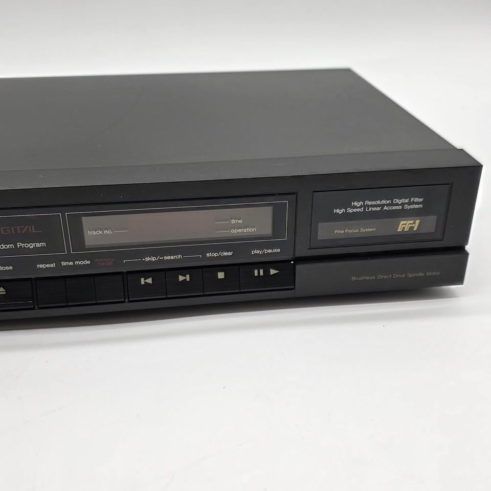 Technics SL-P110 Compact Disc Player Vintage CD Player Made in Japan 1986 | eBay