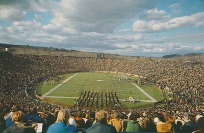 The 92nd Harvard vs Yale "The Game" Yale Bowl Football Stadium Postcard ...
