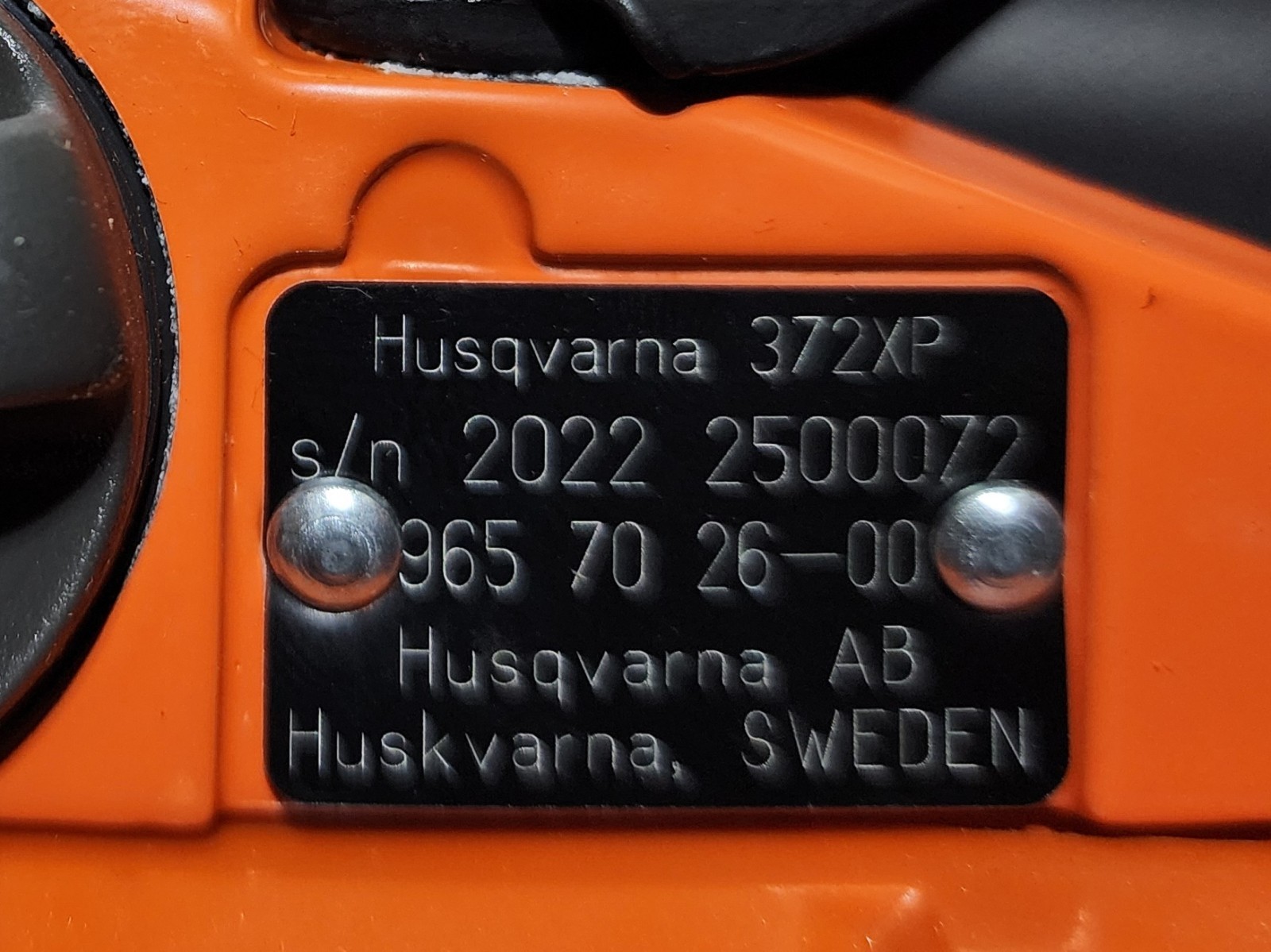 Husqvarna 372xp OE NON Xtorq | eBay