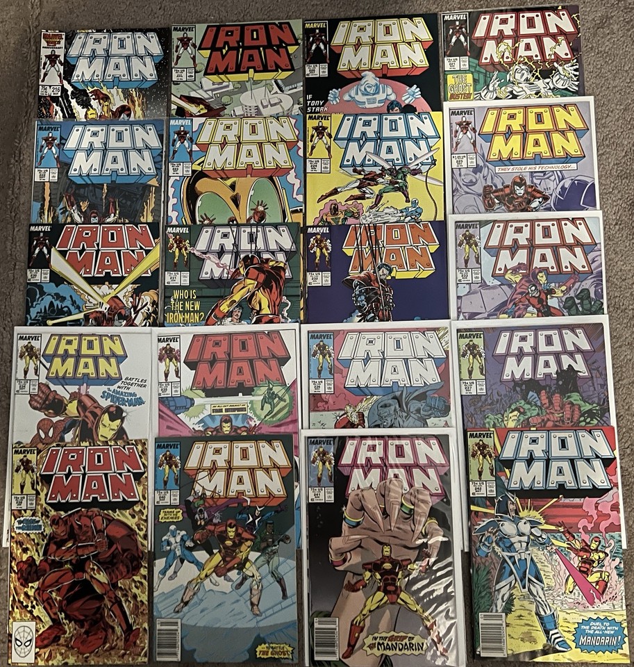 Marvel Iron Man #87-327, Annual, Misc - Lot Of 108 - Some Keys - READ ...
