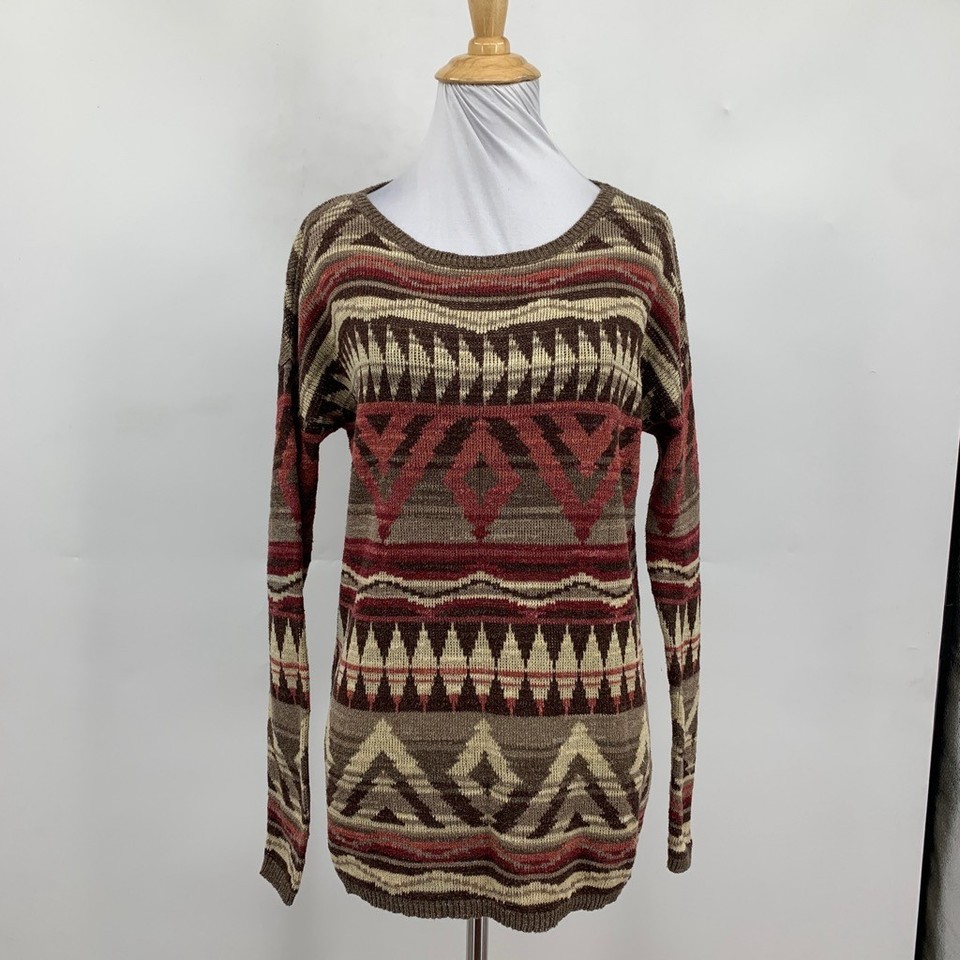 Denim & Supply Ralph Lauren Sweater Womens XS Extra Small Knit Aztec ...
