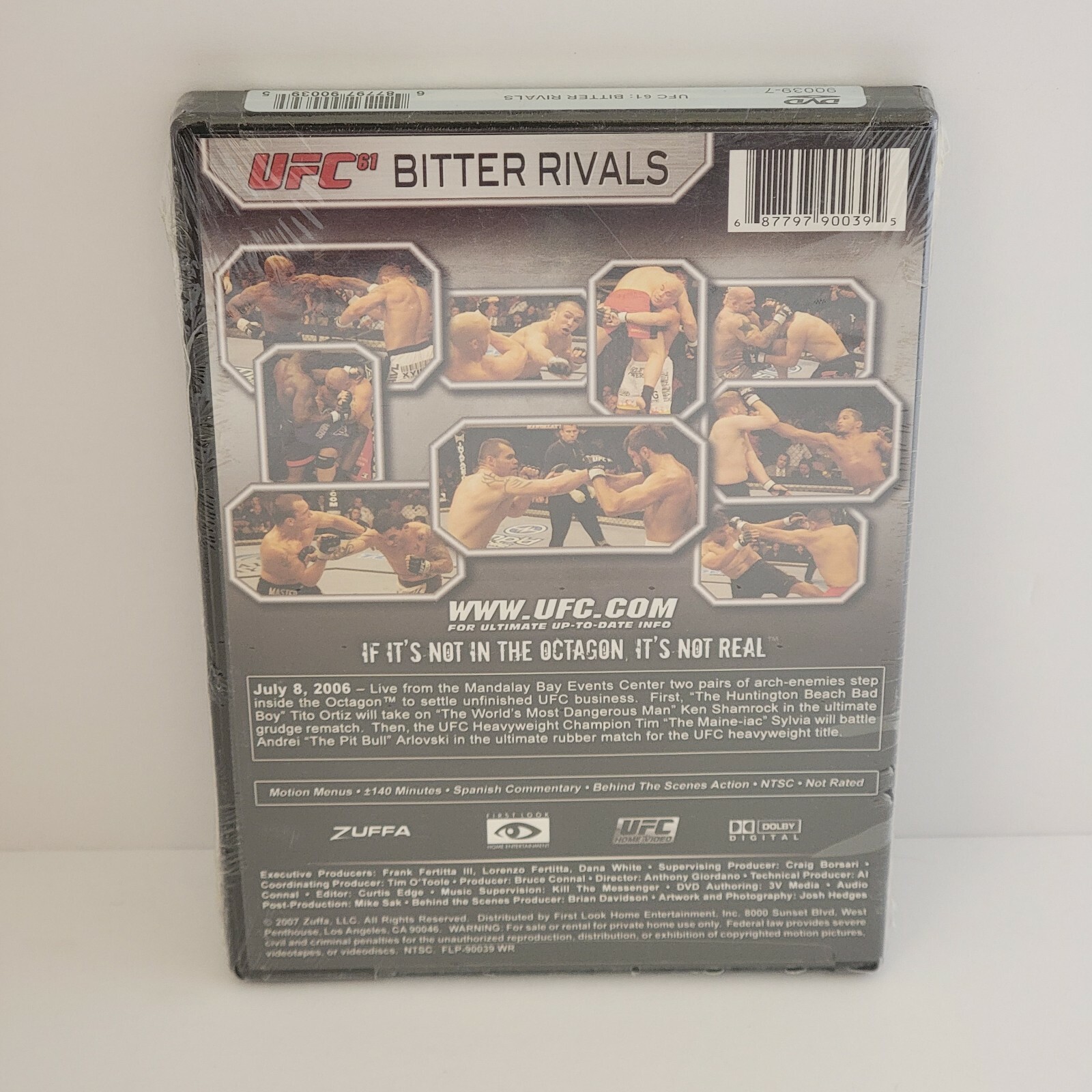 UFC: 61 Bitter Rivals (DVD, 2007) 687797900395| eBay