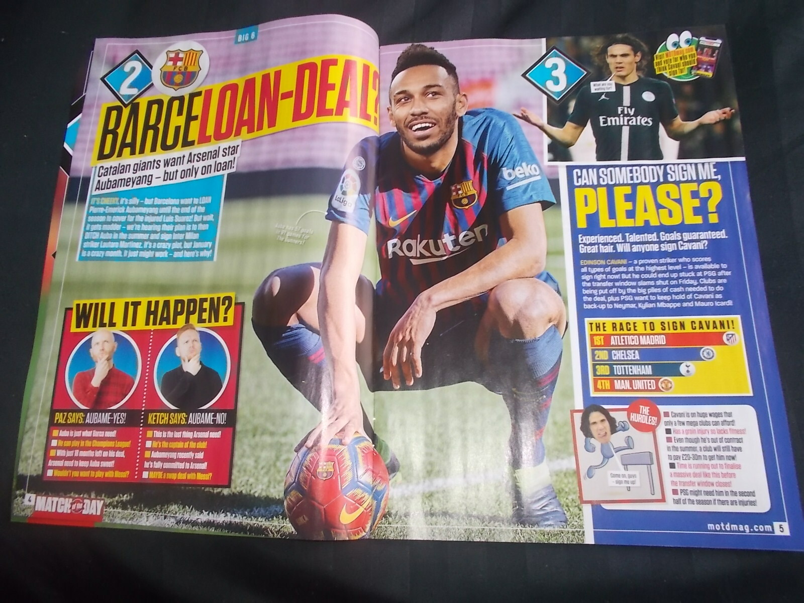 BBC Match of The Day MOTD Football Magazine Issue 588 January 28th 2020 ...