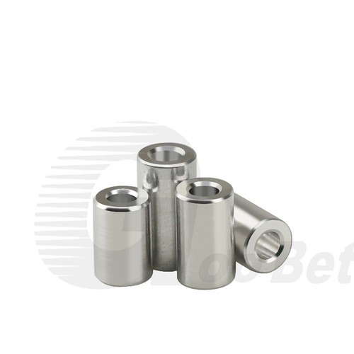 Alu Distanzhülse Distanz Hülse Abstandhalter Hülsen Buchse Aluminium M4 ...