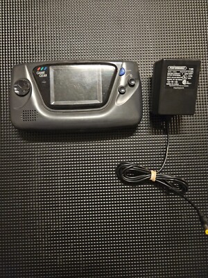 SEGA Game Gear Handheld System - Black - Comes with Power Adapter ...