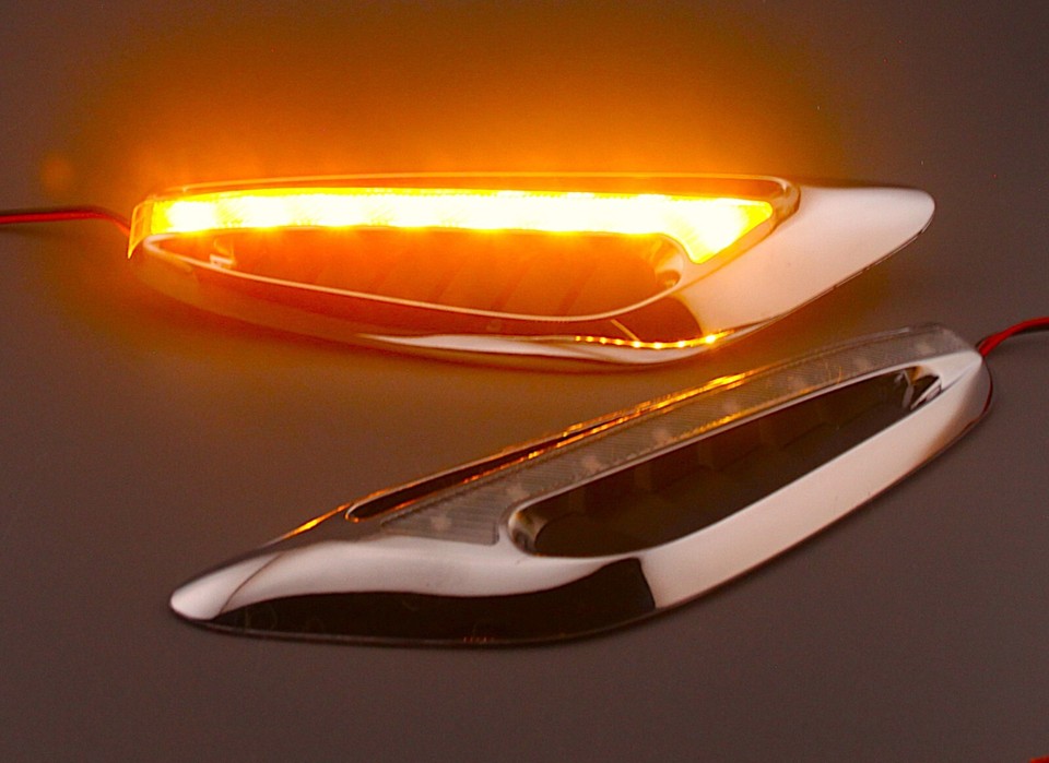 Amber LED Side Indicator lights for Holden Commodore VP VR VS VT VX VY ...