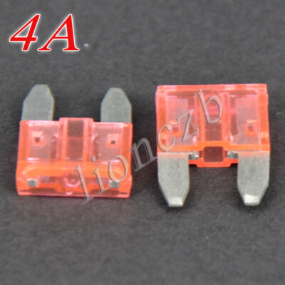 50 PCS Mini Blade Fuse Assortment AUTO APM ATM Fuses 4A AMP Car/Boat | eBay