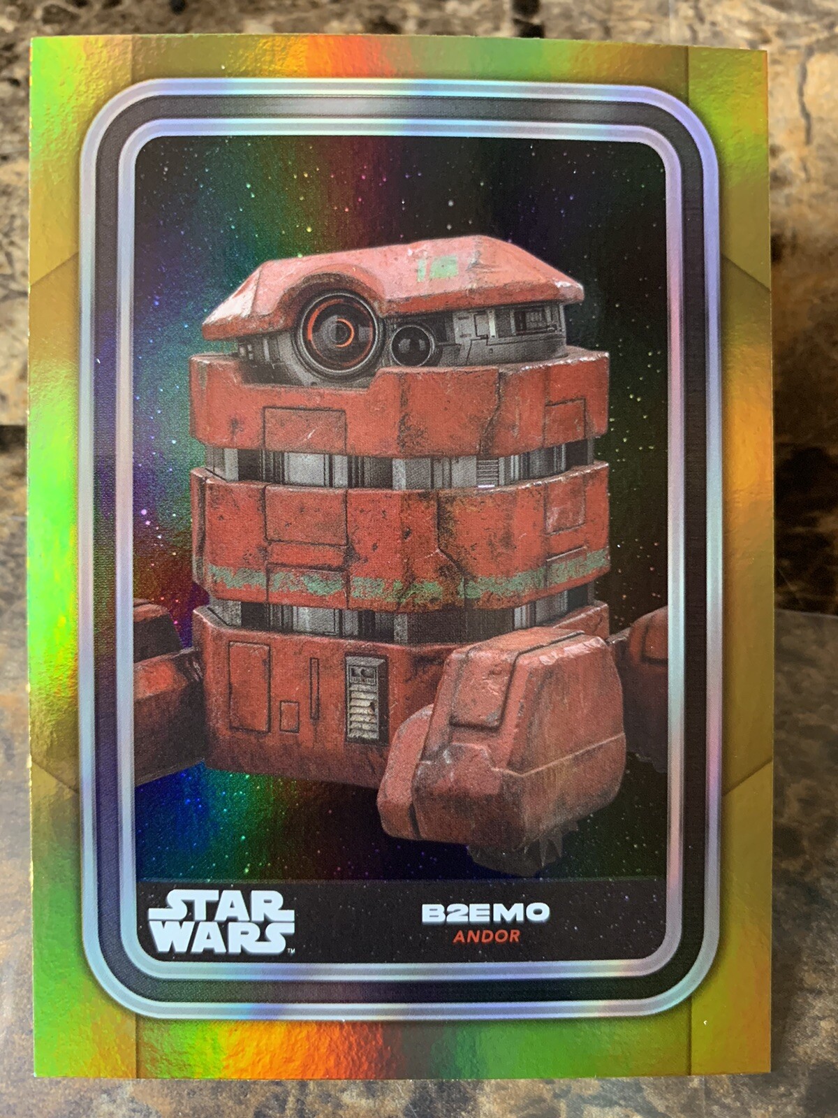 2023 Topps Star Wars Flagship Gold Parallel B2EM0 8 | eBay