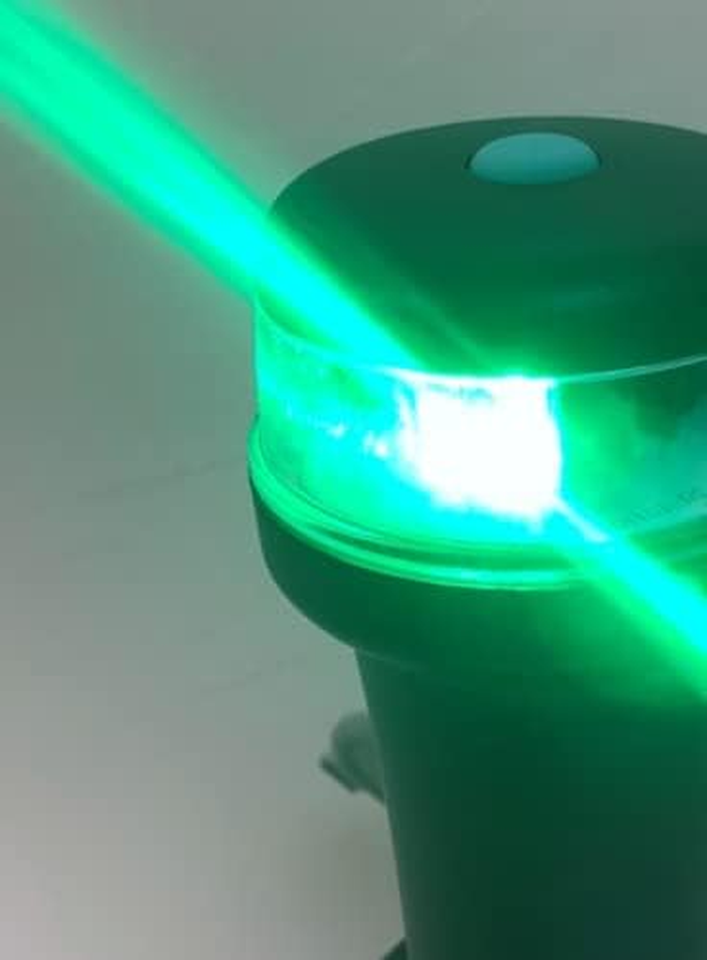 Navigation Lights for Boats LED - Red/Green Battery Powered Nav Lights ...