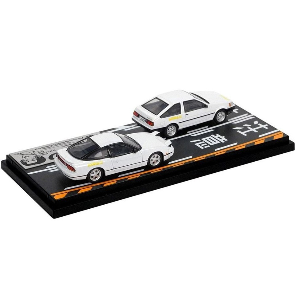 Modelers 1/64 Initial D Set Vol.21 Itsuki Takeuchi Levin AE85 vs 180SX #MD64221 | eBay