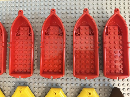 Vintage Lego Row Boat Lot of 10 Boats. 2551. Fast Shipping! | eBay