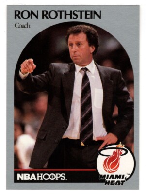 Ron Rothstein - Miami Heat - Coach (NBA Basketball) 1990-91 Hoops # 318 ...