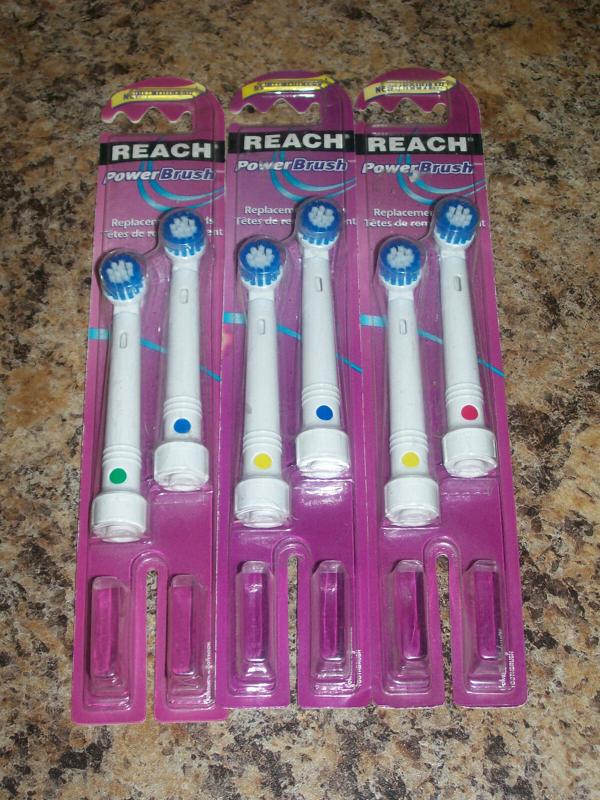 Reach Power Brush 2 Replacement Heads (pack of 2) for sale online | eBay