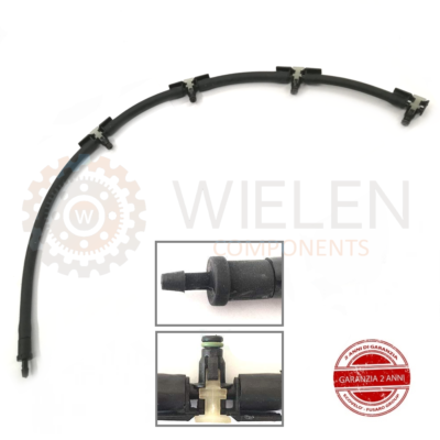 TUBO RITORNO INIETTORE CARBURANTE SKODA OCTAVIA SUPERB 2 YETI 2.0 TDI ...