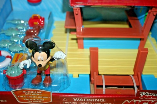 Disney Junior Mickey Mouse Wacky Tackle Fishing Shop Playset-New ...