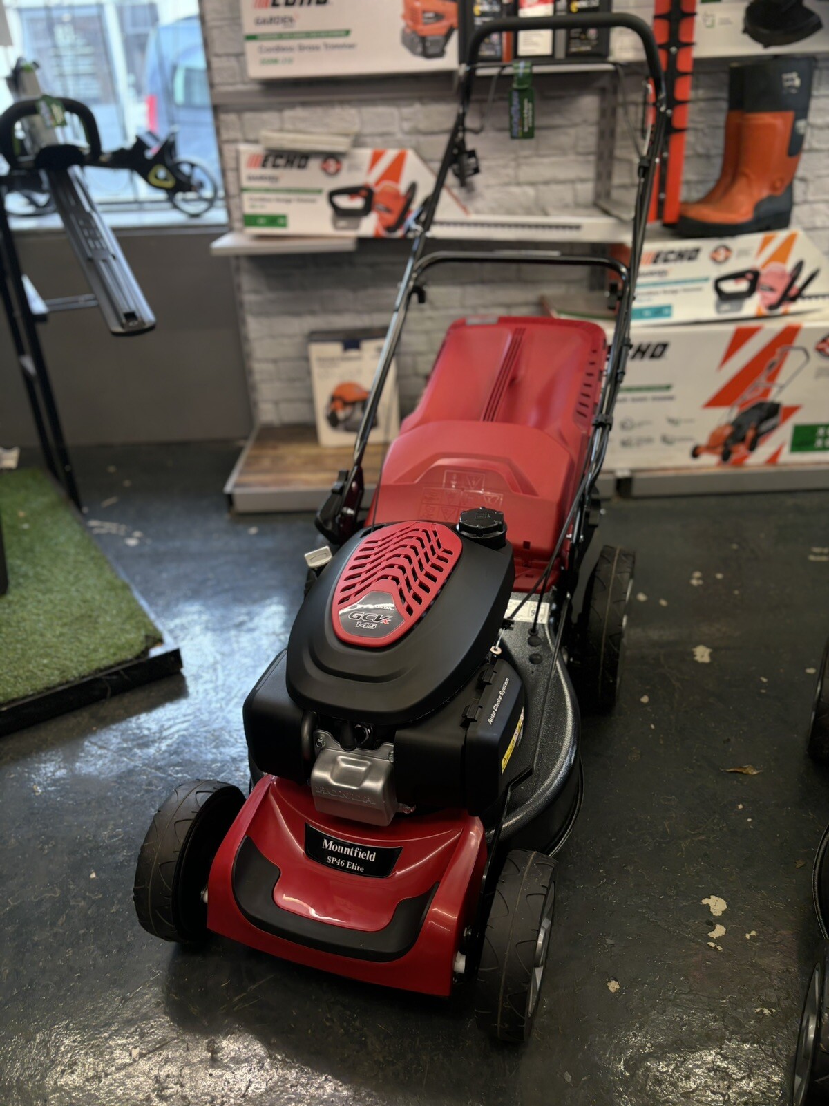 Honda GCVx 145 petrol lawn mower - Mountfield SP46 Elite | eBay UK