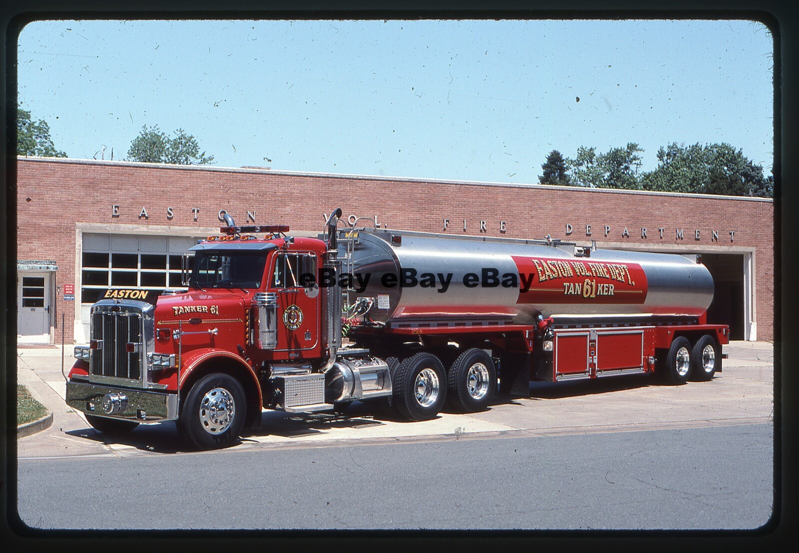 Easton, MD Tanker 61 2002 Peterbilt/Brenner Fire Apparatus Slide ...