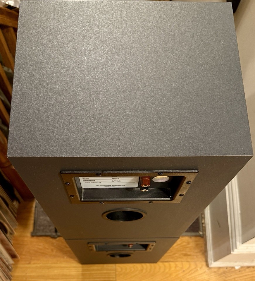 Pair of JBL Monitor 4208 Studio Monitors 8″ Woofers / Titanium Tweeters ...