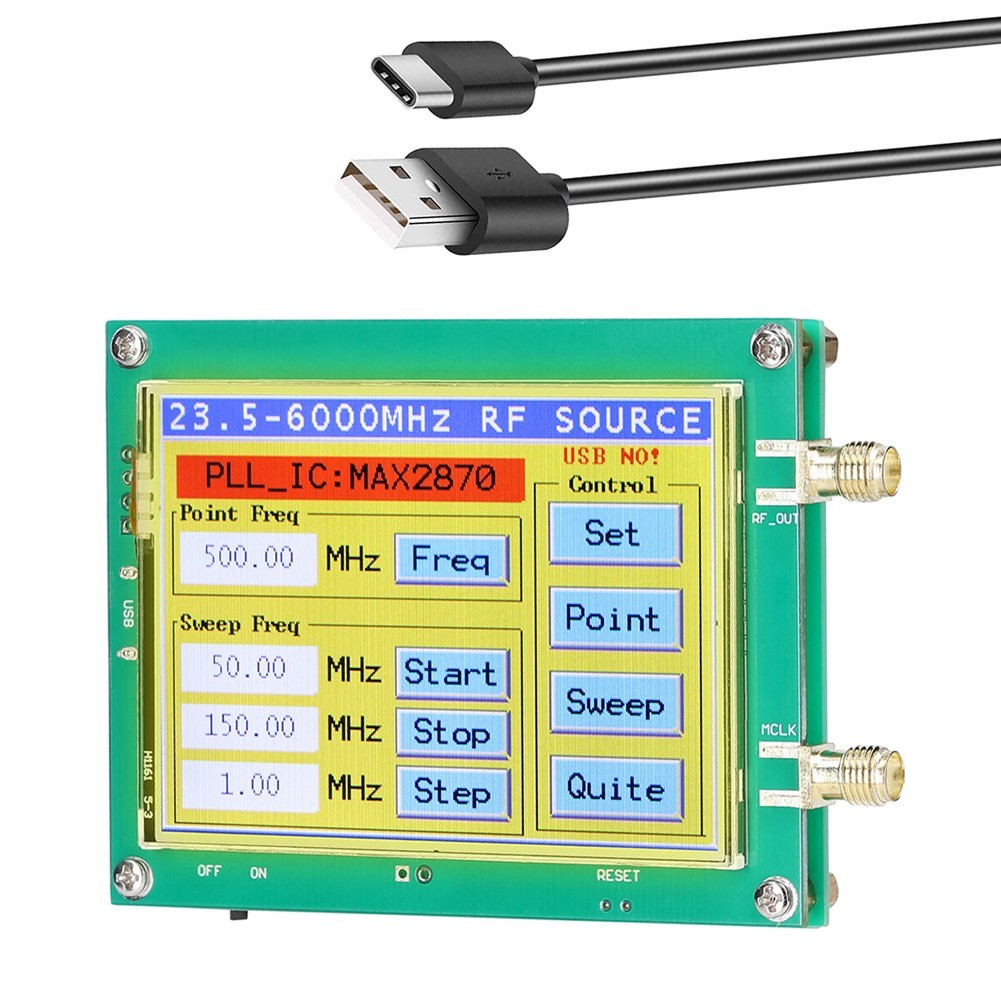 23.5MHz 6000MHz RF Signal Generator with 1.8V Logic and Wide Temp Range | eBay UK