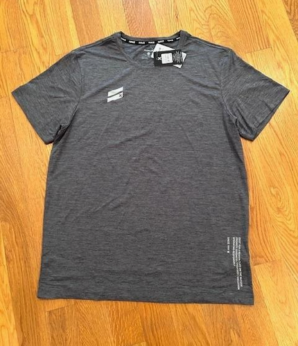 Hurley X T-Shirt Mens XL Performance Stretch Ultra Soft Charcoal Grey ...