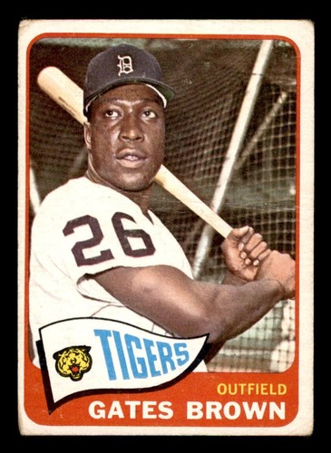 1965 Topps Baseball #19 Gates Brown GD *e4 | eBay