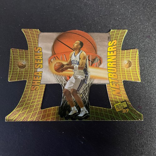 1997 Press Pass Net Burners #NB21 Shea Seals Basketball Card! | eBay
