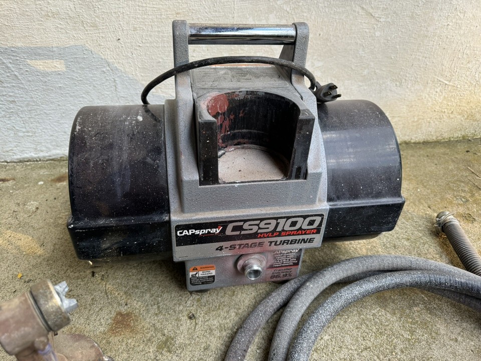 CAPspray CS9100 4 Stage Turbine HVLP Sprayer w/ WAGNER Spray Gun | eBay