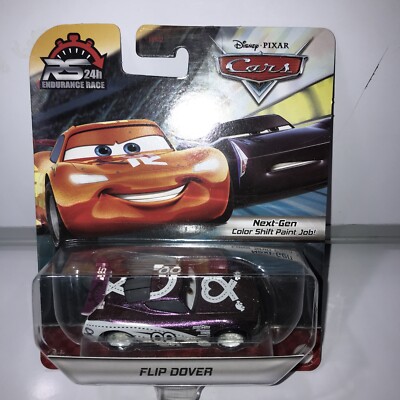 Disney Pixar Cars FLIP DOVER RS 24h Endurance Race Next-Gen Color Shift ...