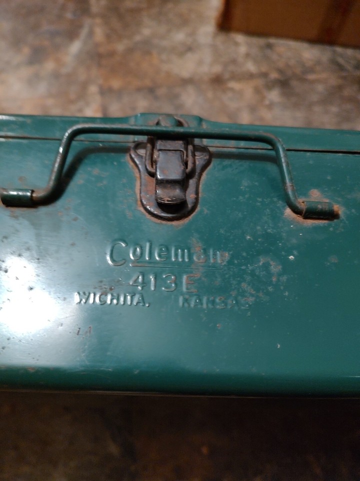 Coleman Camp Stove 413e two burner white gas | eBay
