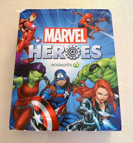 Woolworths Marvel Heroes Full Set 42 Discs With Collectors Case Album ...