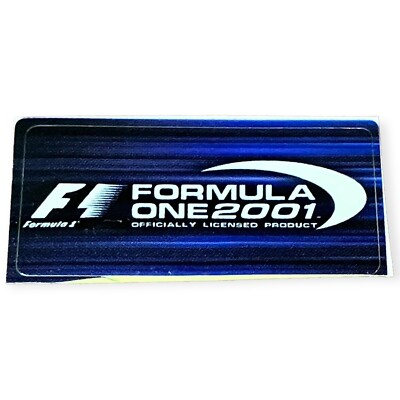 Sony PlayStation 2 Ps2 Formula One 2001 F1 Memory Card Sticker | eBay