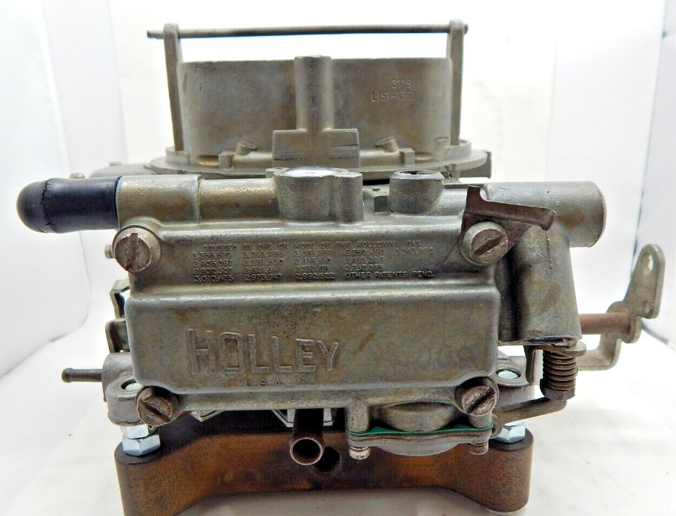 Holley Carburetor List 4360 3119 4 Barrel Rebuildable Core 1970 ...