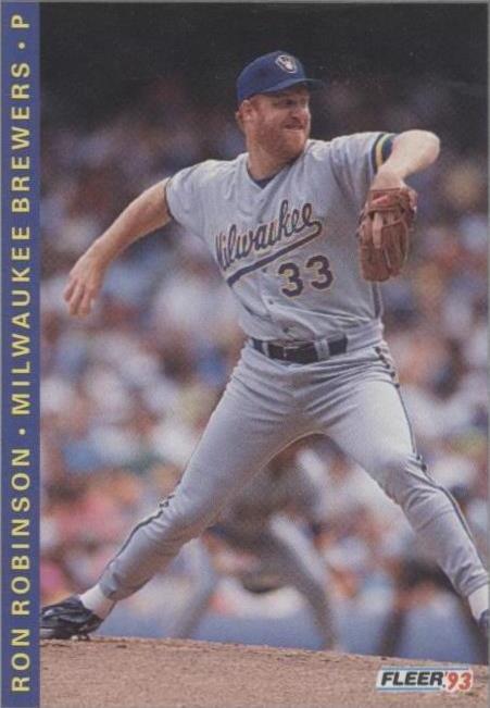 1993 Fleer - Ron Robinson #634 for sale online | eBay