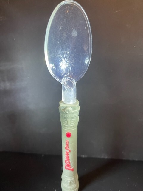 Indiana Jones 2008 Red Spider LIGHT UP SPOON From KELLOGG'S CEREAL ...