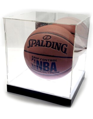 LED Light Showcase Box 10x10x9 — Basketball or Memorabilia | eBay