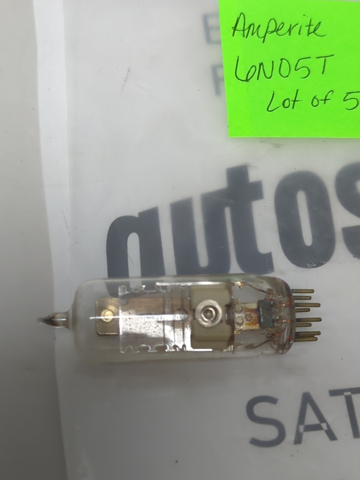 AMPERITE,6N05T,MINIATURE DELAY RELAY TUBE LOT OF 5 NOS | eBay