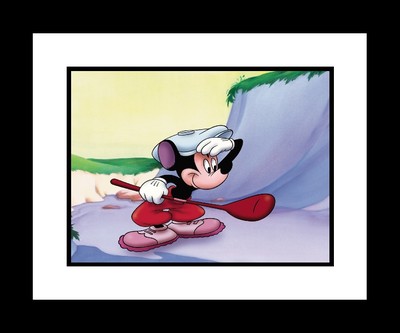 MICKEY MOUSE LOST GOLF BALL DISNEY GOLFING FRAMED PRINT | eBay