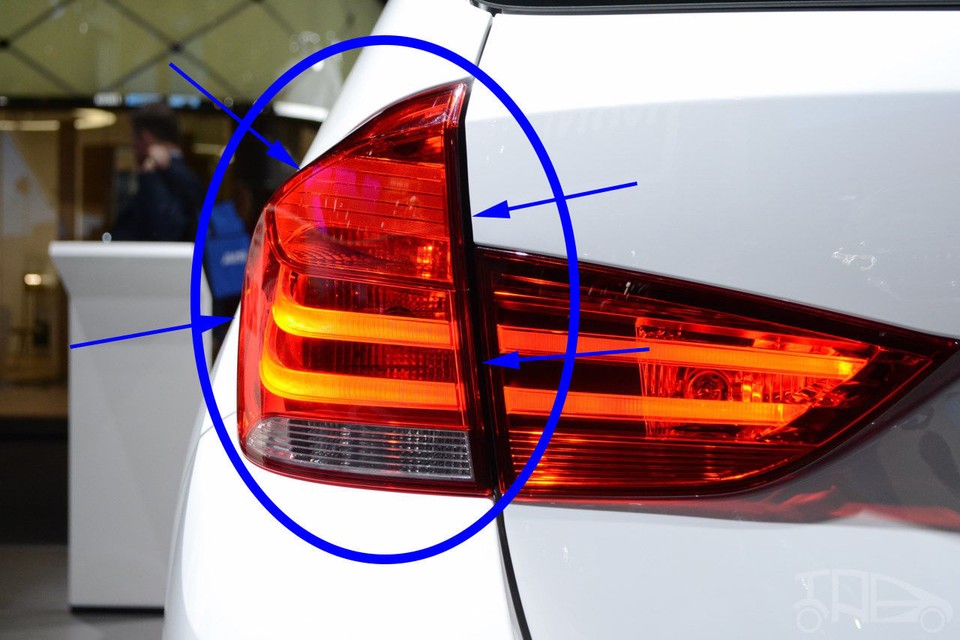BMW E84 X1 LEFT OUTER TAILLIGHT REAR LAMP 2013-2015 NEW TAIL LIGHT ...