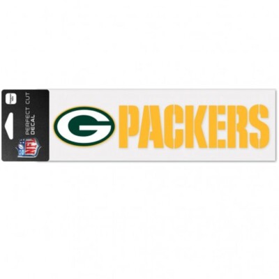 Green Bay Packers Wordmark Logo - 3x10 Die Cut Decal | eBay