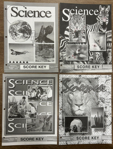 ACE School Of Tomorrow Physical Science (Grade 10) SCORE KEYS 1109-1120 ...