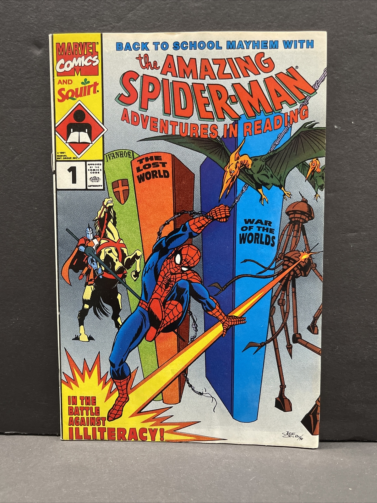 Marvel Comics The Amazing Spider-Man Adventures In Reading #1 Back To ...