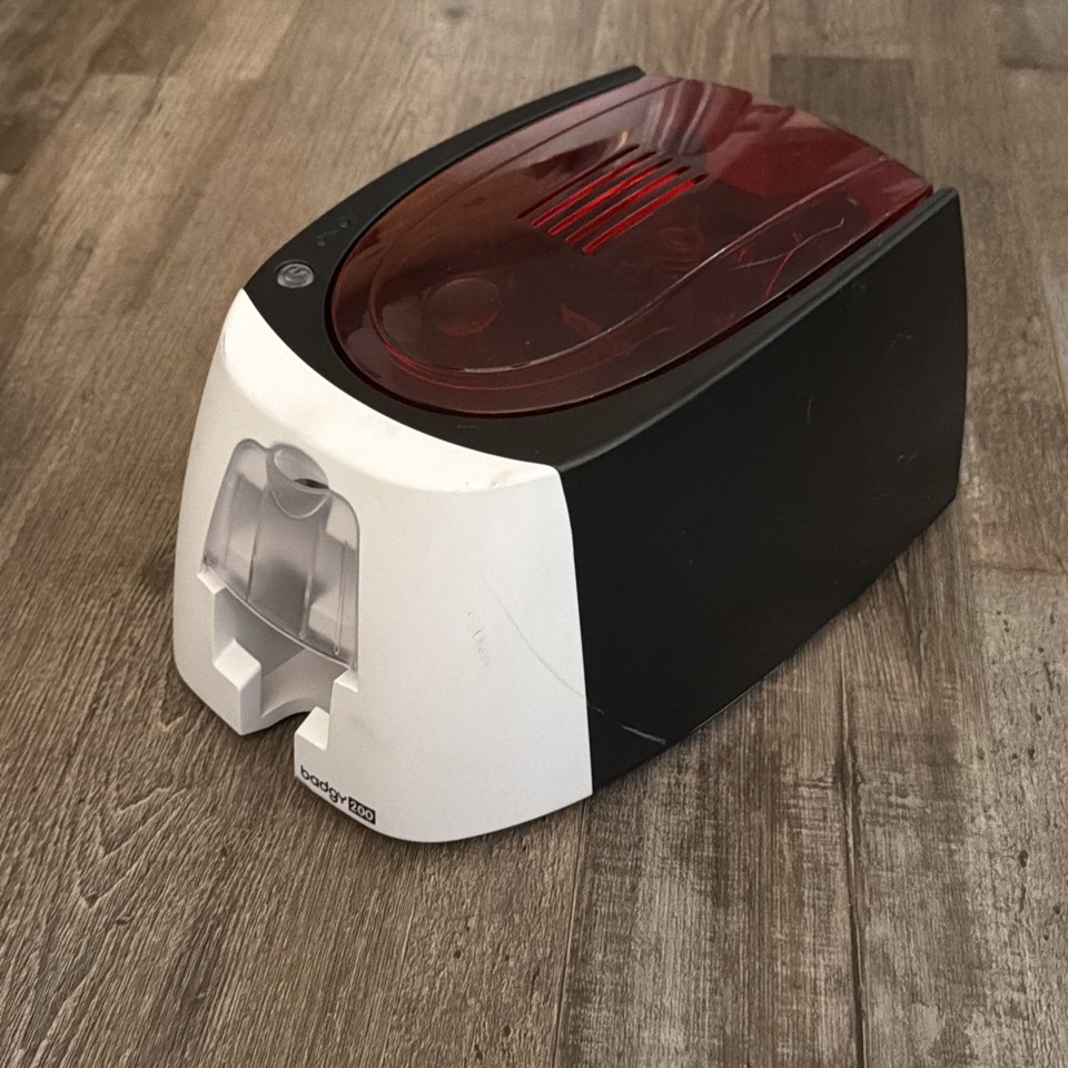 EVOLIS BADGY 200 ID CARD PRINTER NO AC ADAPTER | eBay